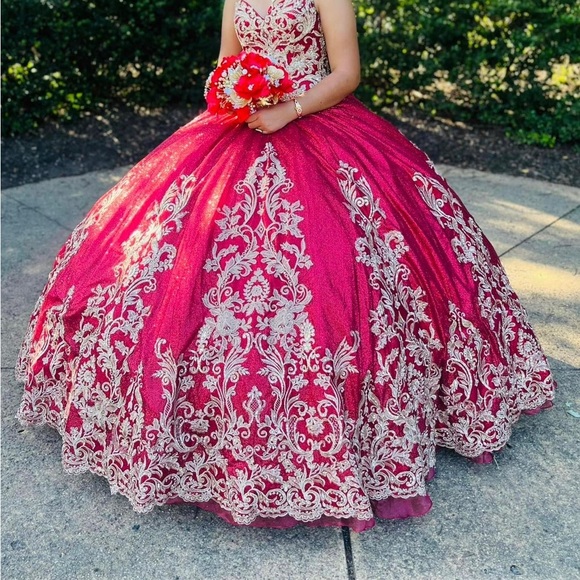 princesa | Dresses | Quincianera Dress Excellent Condition One Time Use ...